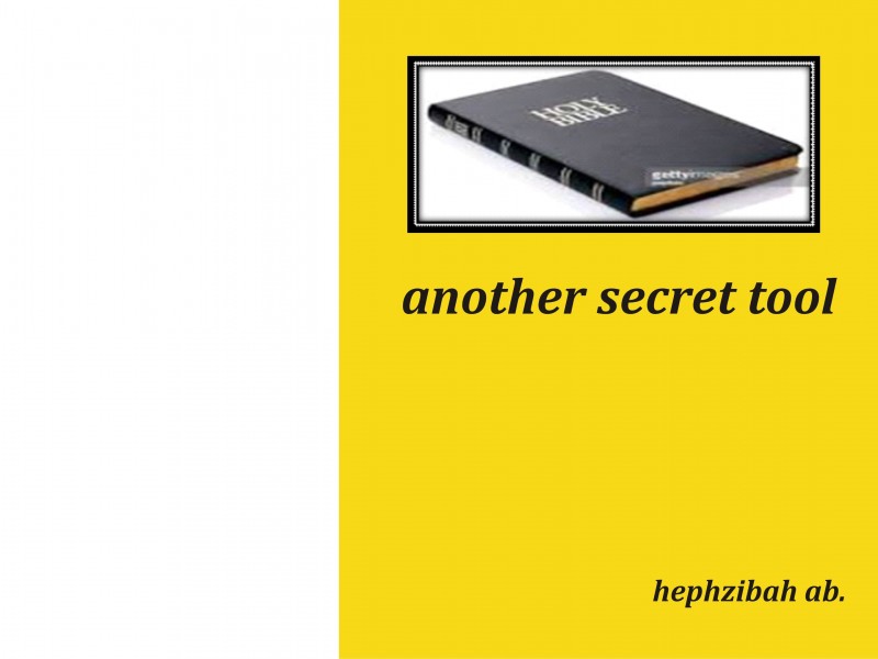 Buy another secret tool by alice abasiecong ayara on Selar