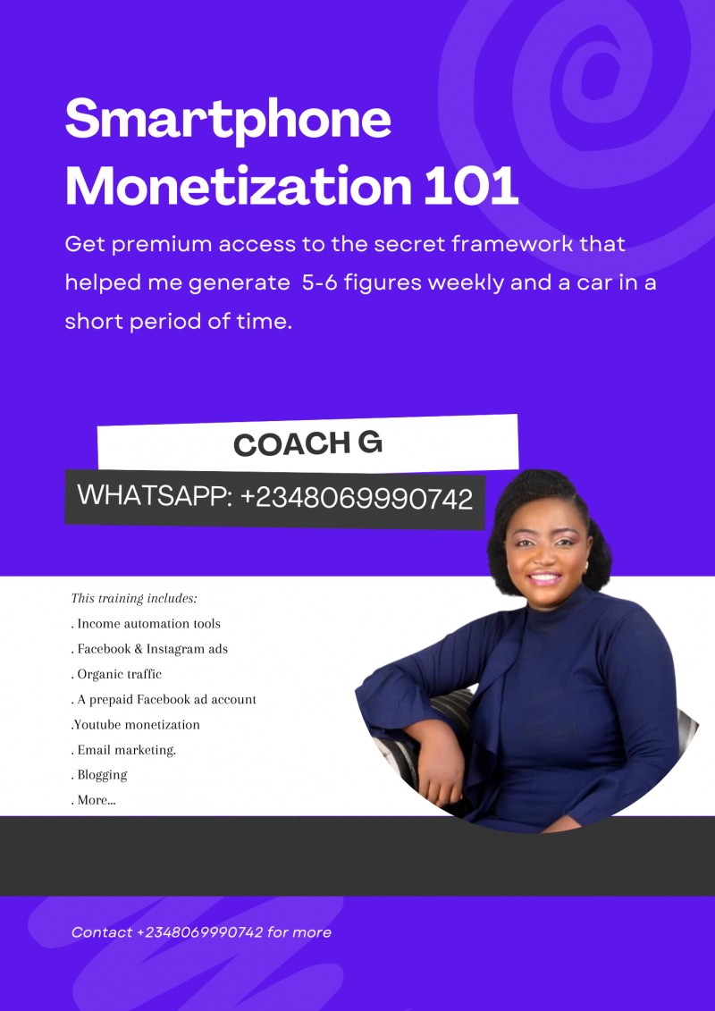 Buy Smartphone monetization lite by Hermhayzeen on Selar