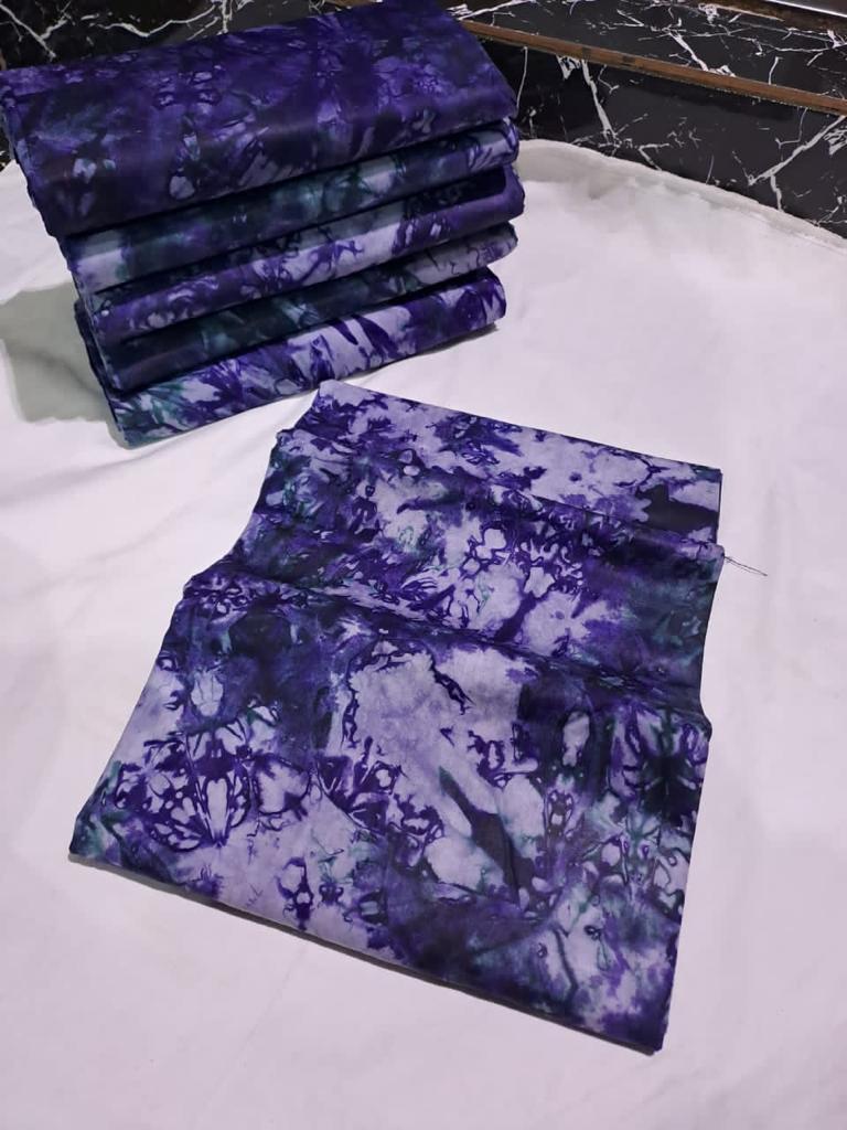 Buy Full Cotton Adire Material (Complete 5yards) by Horllaeunice ...