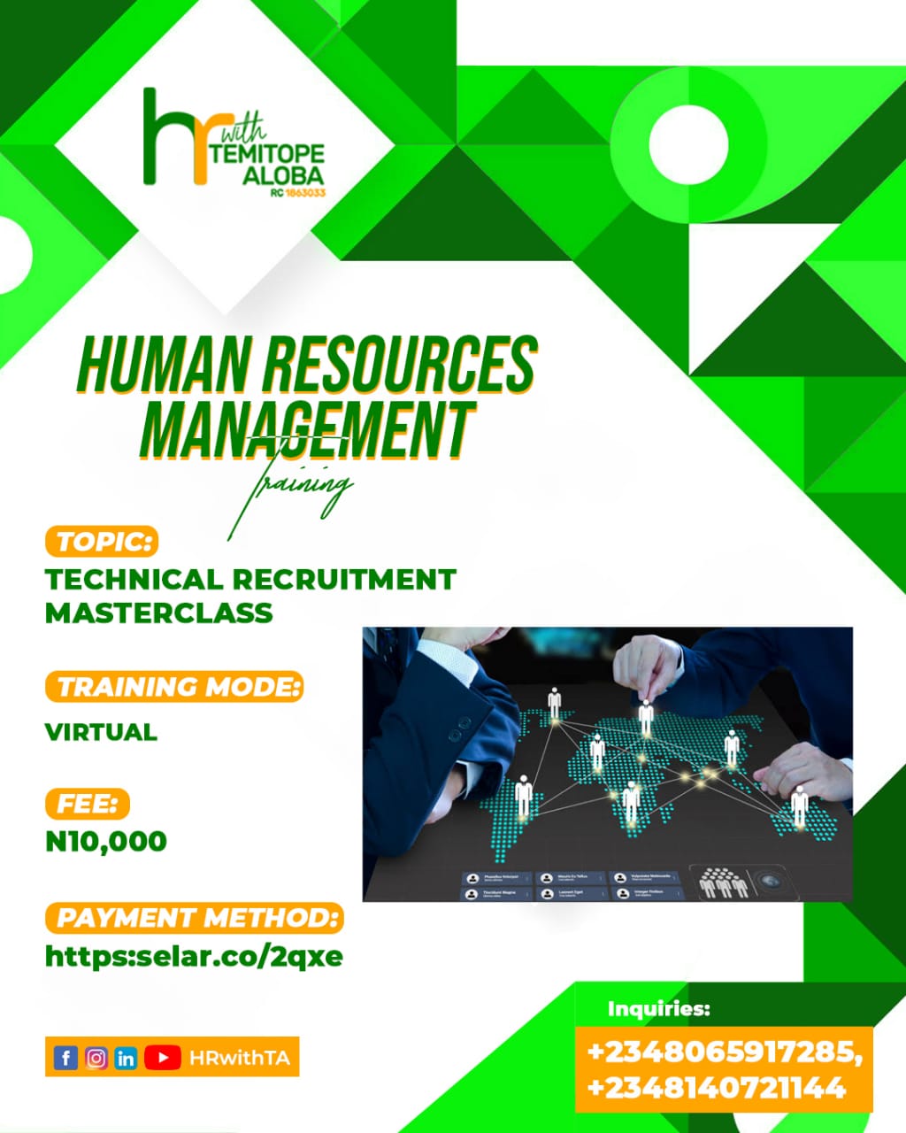 Buy 2023 TECHNICAL RECRUITMENT MASTER CLASS DAY 1&2 VIDEO ACCESS by ...