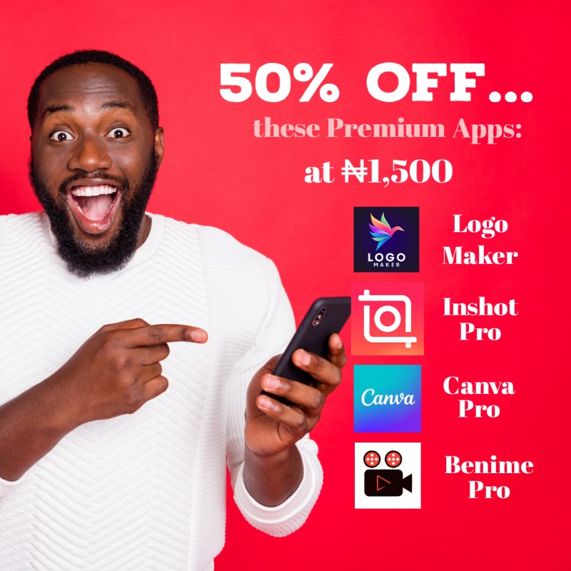 Buy 4-in-1 Premium Graphic and Video Editing Apps by Bayo Tayo Samson ...