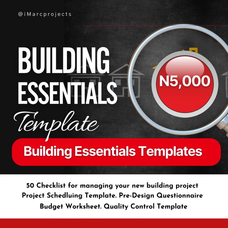 Buy New Building Essentials Template by iMarc projects on Selar