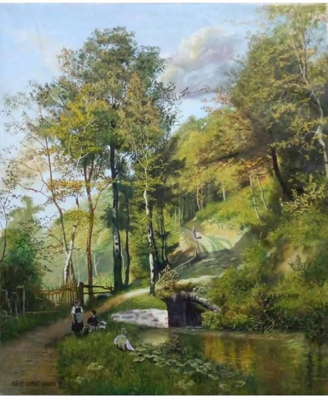 Buy Oil painting by Isaac Olumbanekye Ebi on Selar