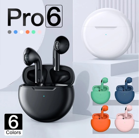 Buy Air Pro 6 TWS Wireless Headphones by Icebearr on Selar
