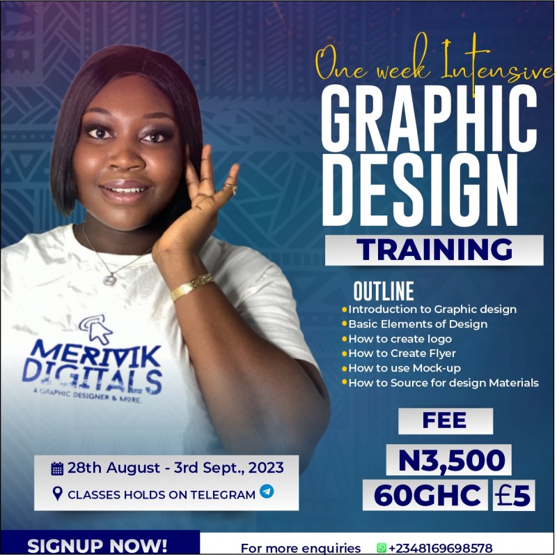 Buy Graphic design training by idongesit ukpe on Selar