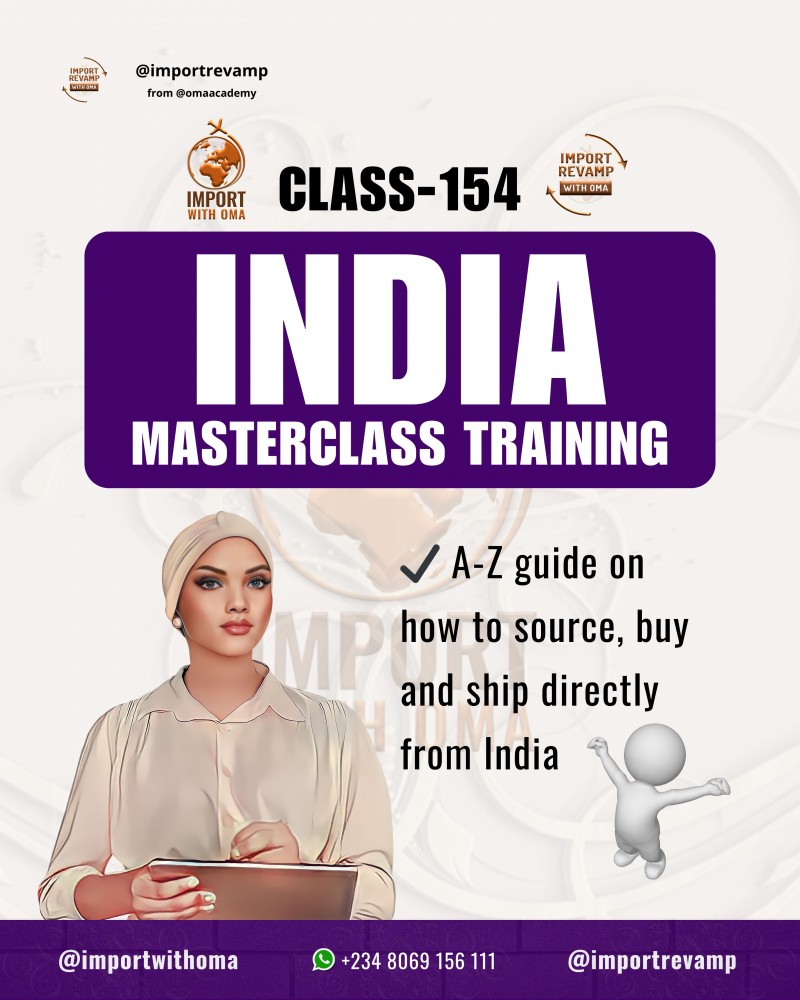 Buy India Importation - CLASS154 by Import With Oma on Selar