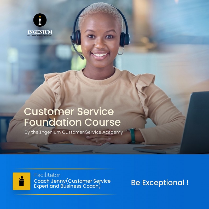 Buy INGENIUM CUSTOMER CENTRIC TRAINING COURSE(FOUNDATION) by Ingenium Concepts Ltd on Selar