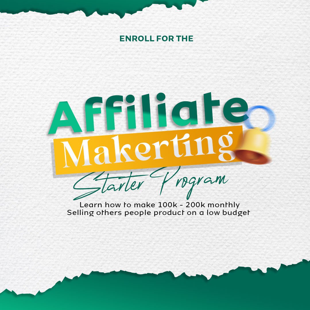 Buy AFFILIATE MARKETING STARTER PROGRAM by moses owulo on Selar