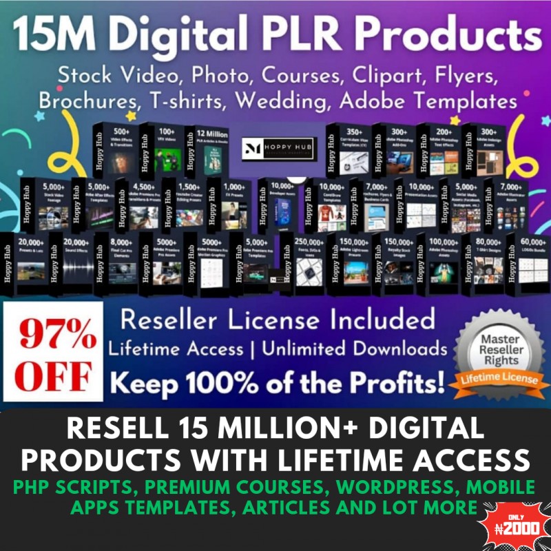 Buy Money making 15 million+ digital products and premium courses by ...