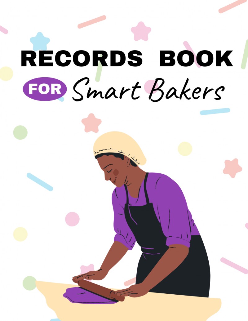 Buy PRINTABLE RECORDS BOOK FOR SMART BAKERS by Jacqueline Okonko on Selar