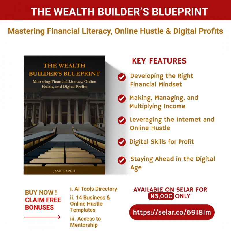 Buy THE WEALTH BUILDER'S BLUEPRINT by james apeh on Selar