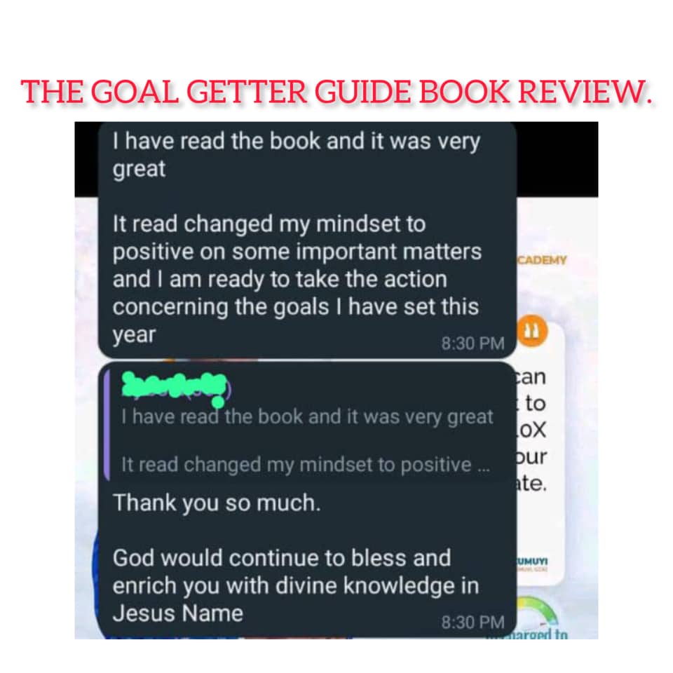 Get The Goal Getter Guide by Ben Mary on Selar