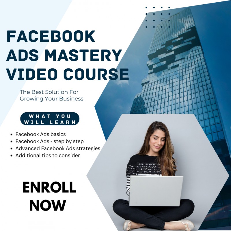 Buy Facebook Ads Mastery Video course by Jane Sylvanus on Selar