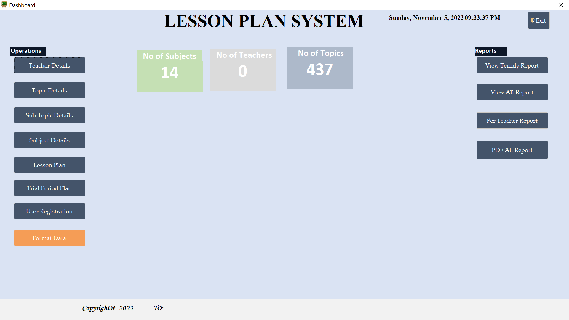 Buy Lesson Plan Management System by Japheth Maina on Selar