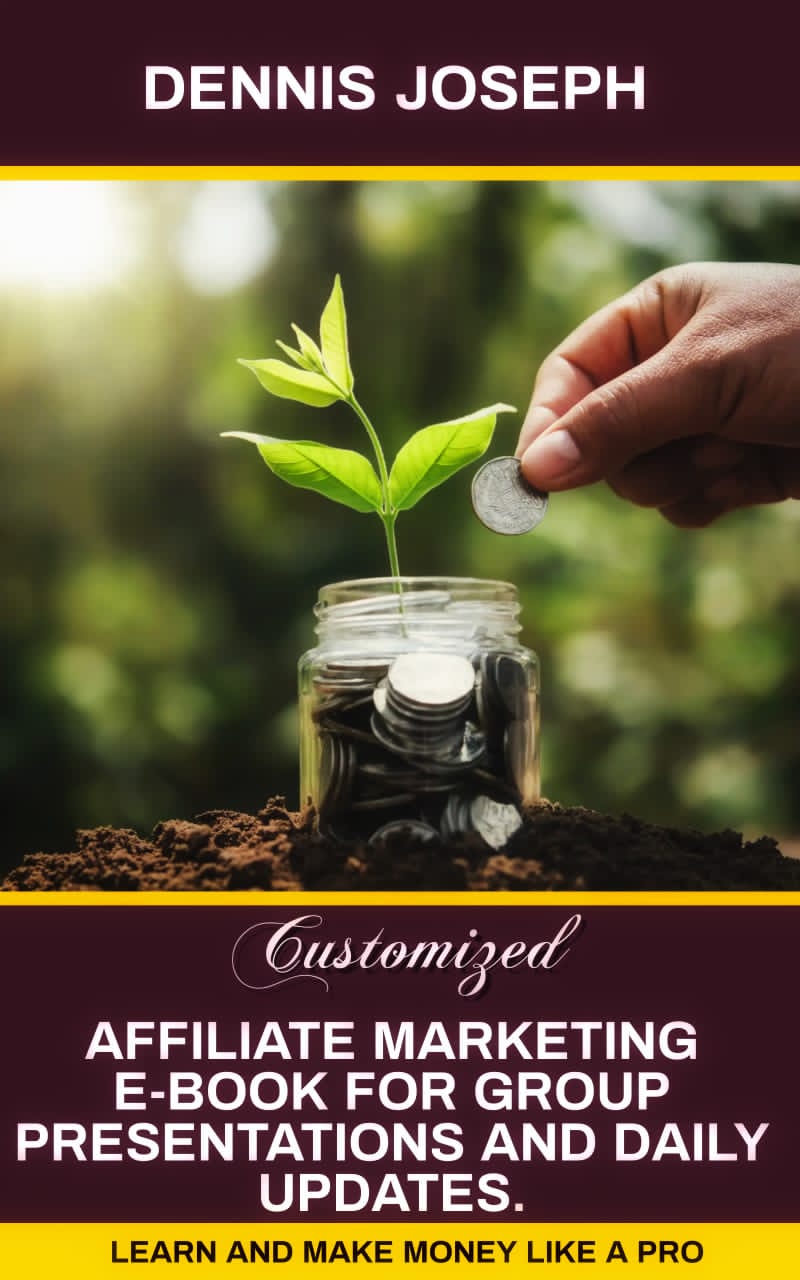Buy CUSTOMIZED AFFILIATE MARKETING E-BOOK FOR GROUP PRESENTATIONS AND ...