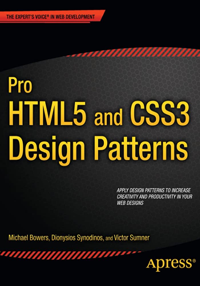 Buy Pro HTML5 and CSS3 Design Patterns (514 pages) by Jimmy Joseph on Selar