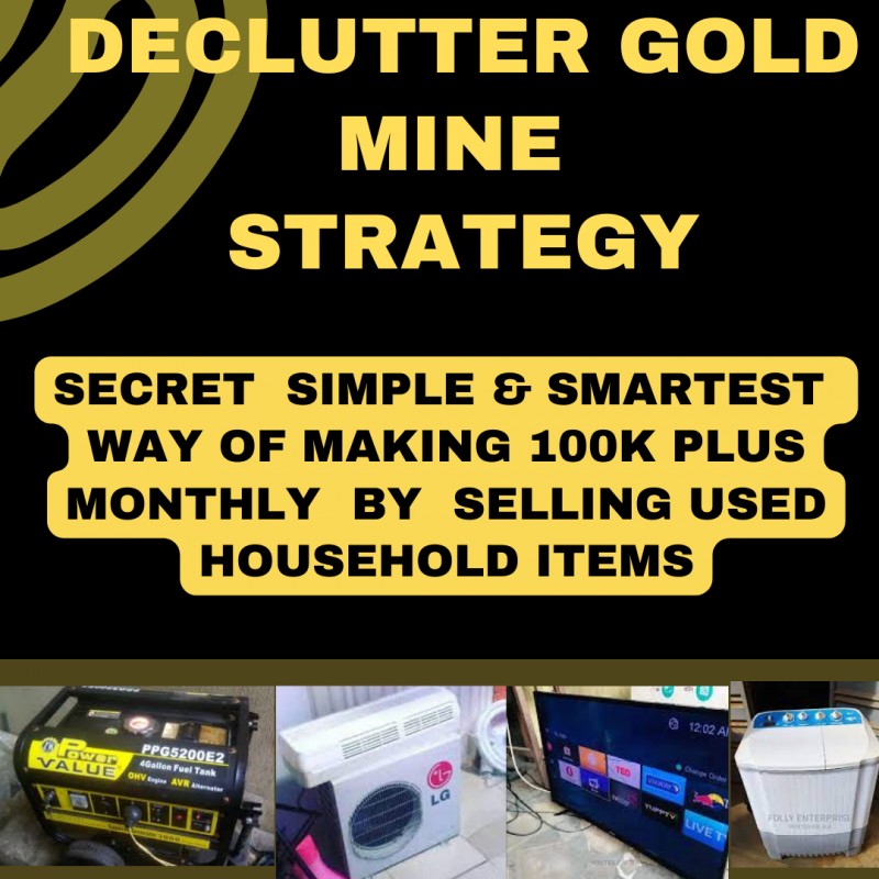 Buy DECLUTTER GOLDMINE STRATEGY COURSE by LEARNING TEA on Selar