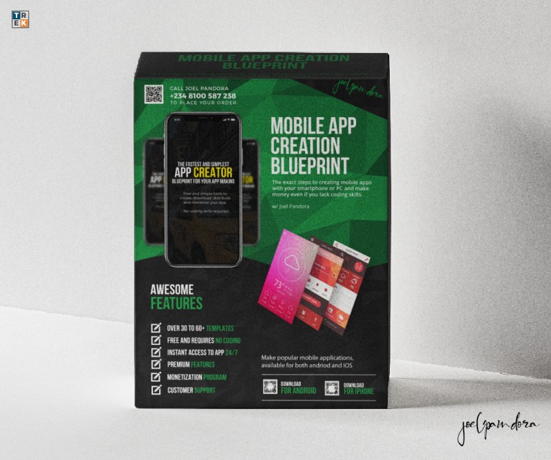Buy Mobile App Creation Blueprint by Joel Pandora on Selar