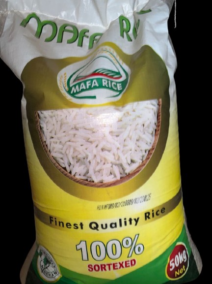 Buy Mafa Finest Quality Rice 50kg by Joema Enterprise on Selar