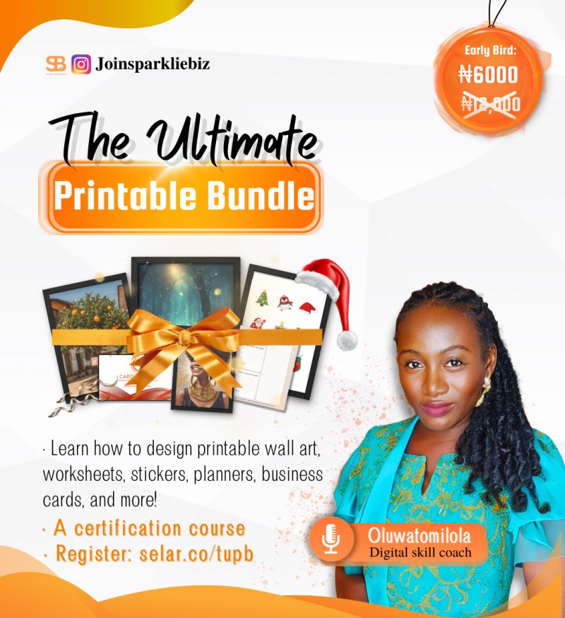 Buy The Ultimate Printable Bundle Masterclass by JoinSparklieBiz on Selar