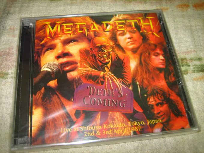Buy Megadeth by Vinyl Cd’s bootlegs collections on Selar