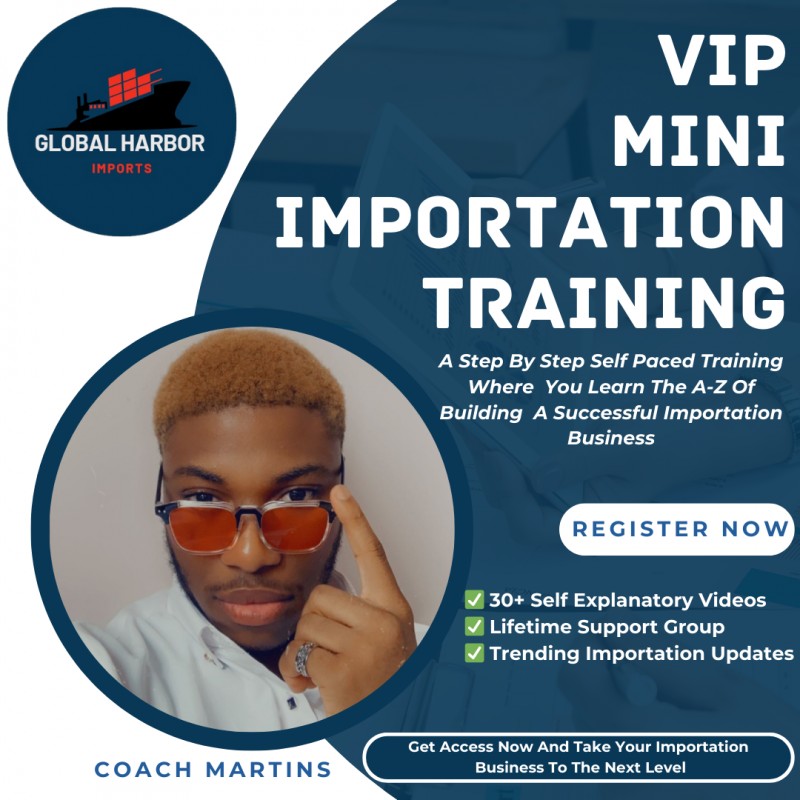 Buy The Mini Importation VIP Training by Kamsy Marvels on Selar