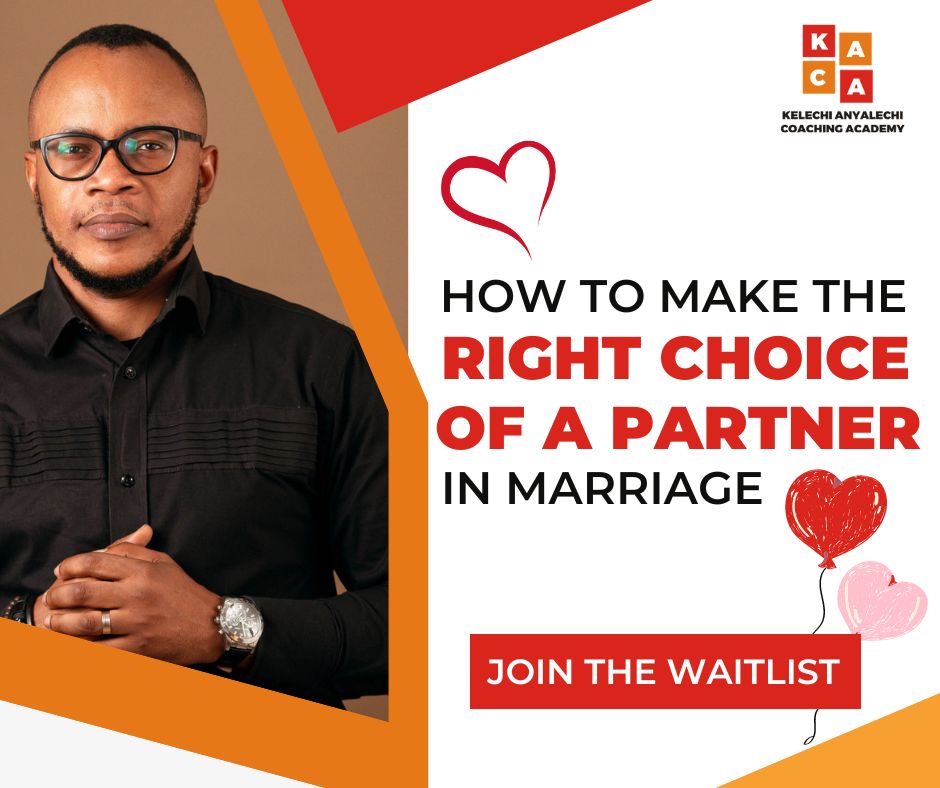 Buy HOW TO MAKE THE RIGHT CHOICE OF A PARTNER IN MARRIAGE by Kelechi Anyalechi on Selar