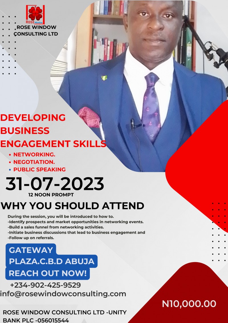 Buy Developing Business Engagement Skills by kolawole kehinde on Selar