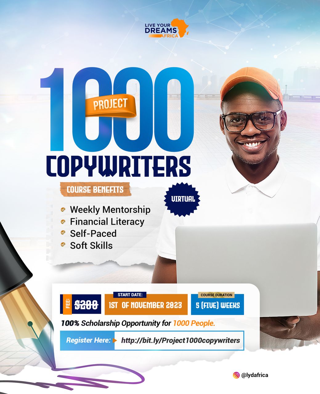 Get Copywriting Master Class by Live Your Dreams Africa on Selar.co