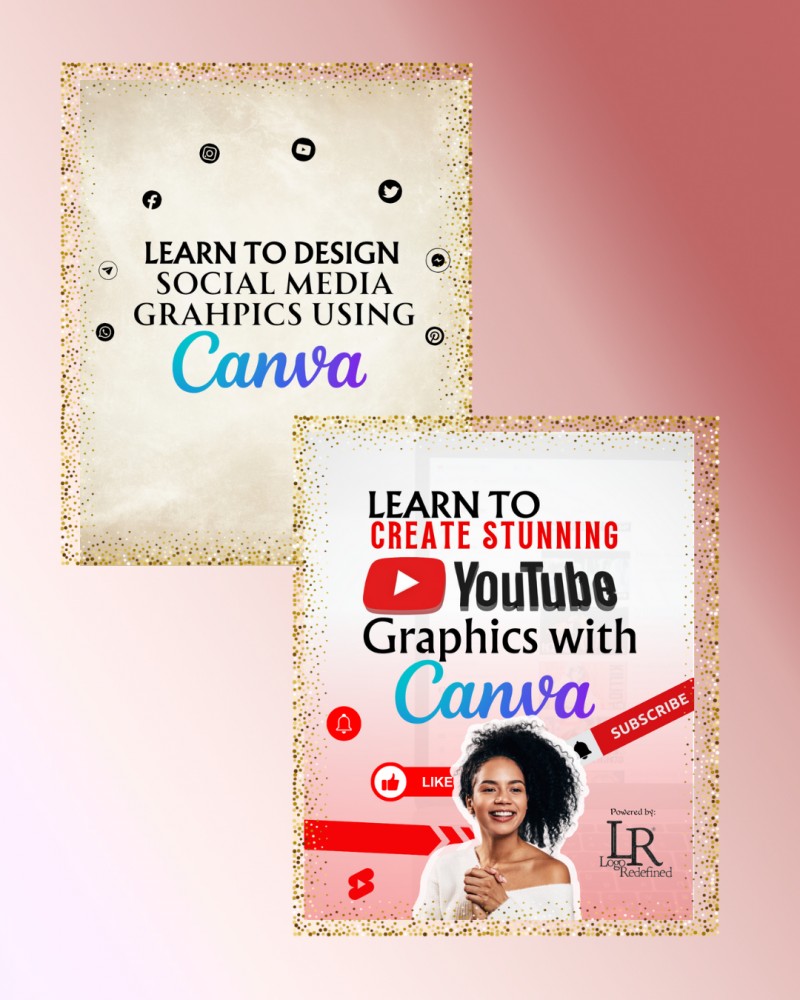 Buy Social Media Graphics / Youtube Design Combo Class by Logo Redefined on Selar