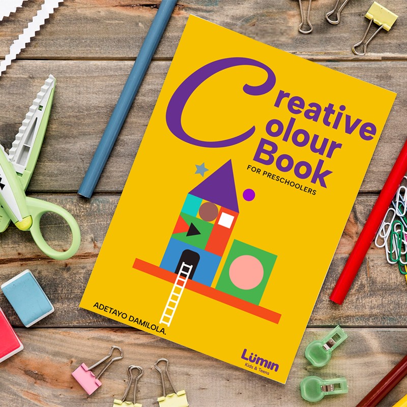 Get Creative Colour Book - Preschoolers by Lumin Kids/Teens on Selar