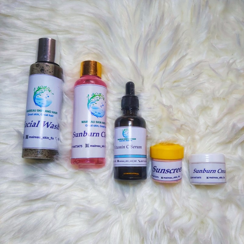 Buy Sunburn (HYPERPIGMENTATION) Kit by Maireau Skin and Hair on Selar