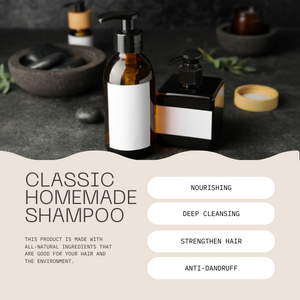 Buy CLASSIC HOMEMADE SHAMPOO by Barcode Books on Selar