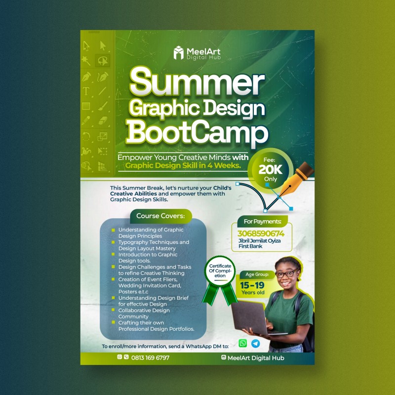 Buy Summer Graphic Design Boot Camp For Young Creatives by MeelArt ...