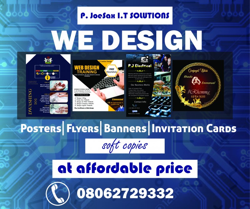 Buy e-Flyers, Logo, Banners, Birthday Toppers etc. by Might Joe on Selar