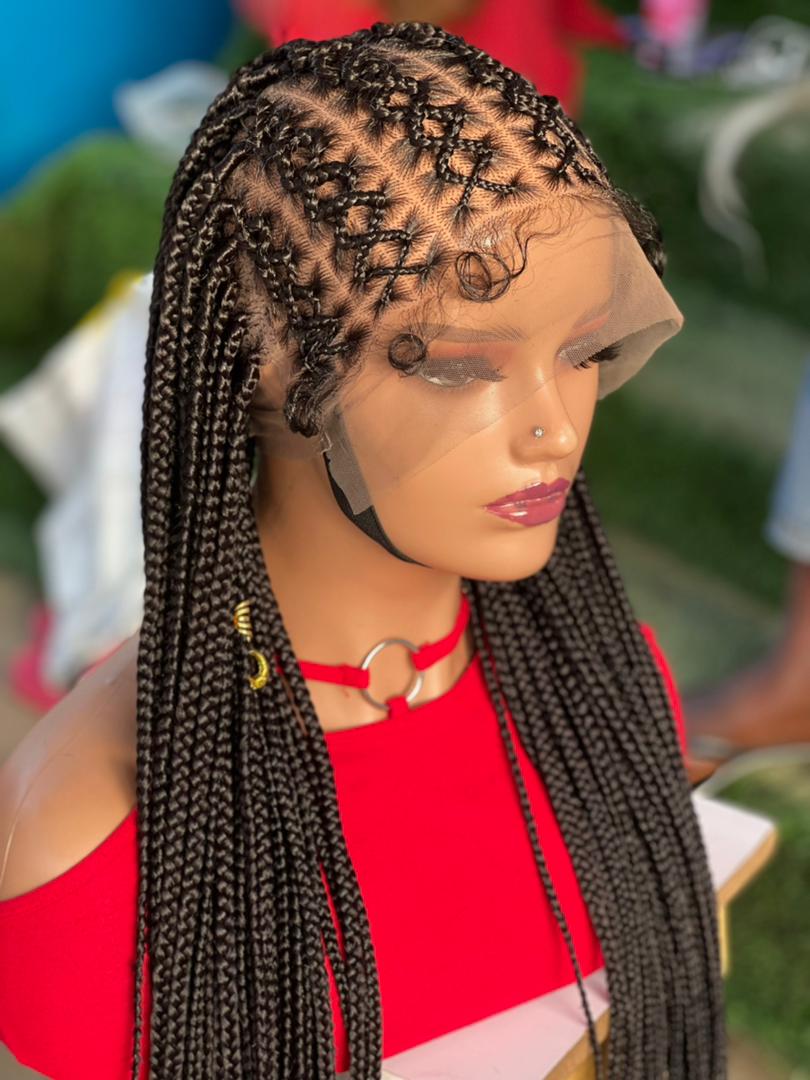 Buy Col 2 Cross Hair 30inch (Human Hair) by Mimi Wigs and Hairs on Selar