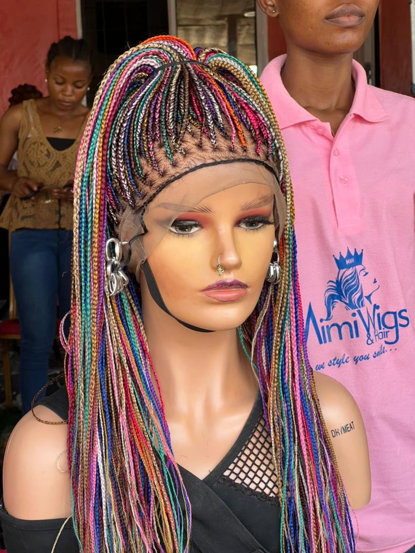 Buy Multiple Color Tiny Knotless 30inch Human Hair By Mimi Wigs And Buy Multiple Color Tiny Knotless 30inch Human Hair By Mimi Wigs And