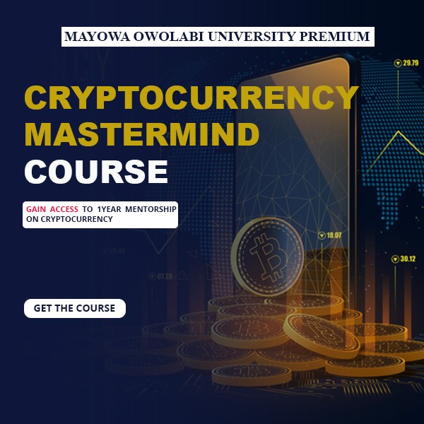 Buy Crypto MasterMind Course by Mayowa Owolabi Consulting on Selar