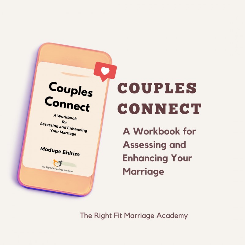 Buy Couples Connect: A Workbook for Assessing and Enhancing Your Marriage by Modupe Ehirim on Selar