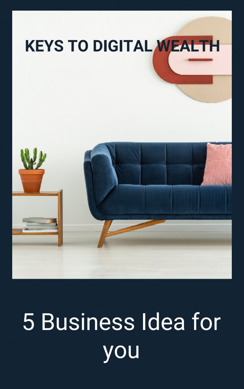 Buy Keys to digital wealth 5 lucrative online business idea for you by ...