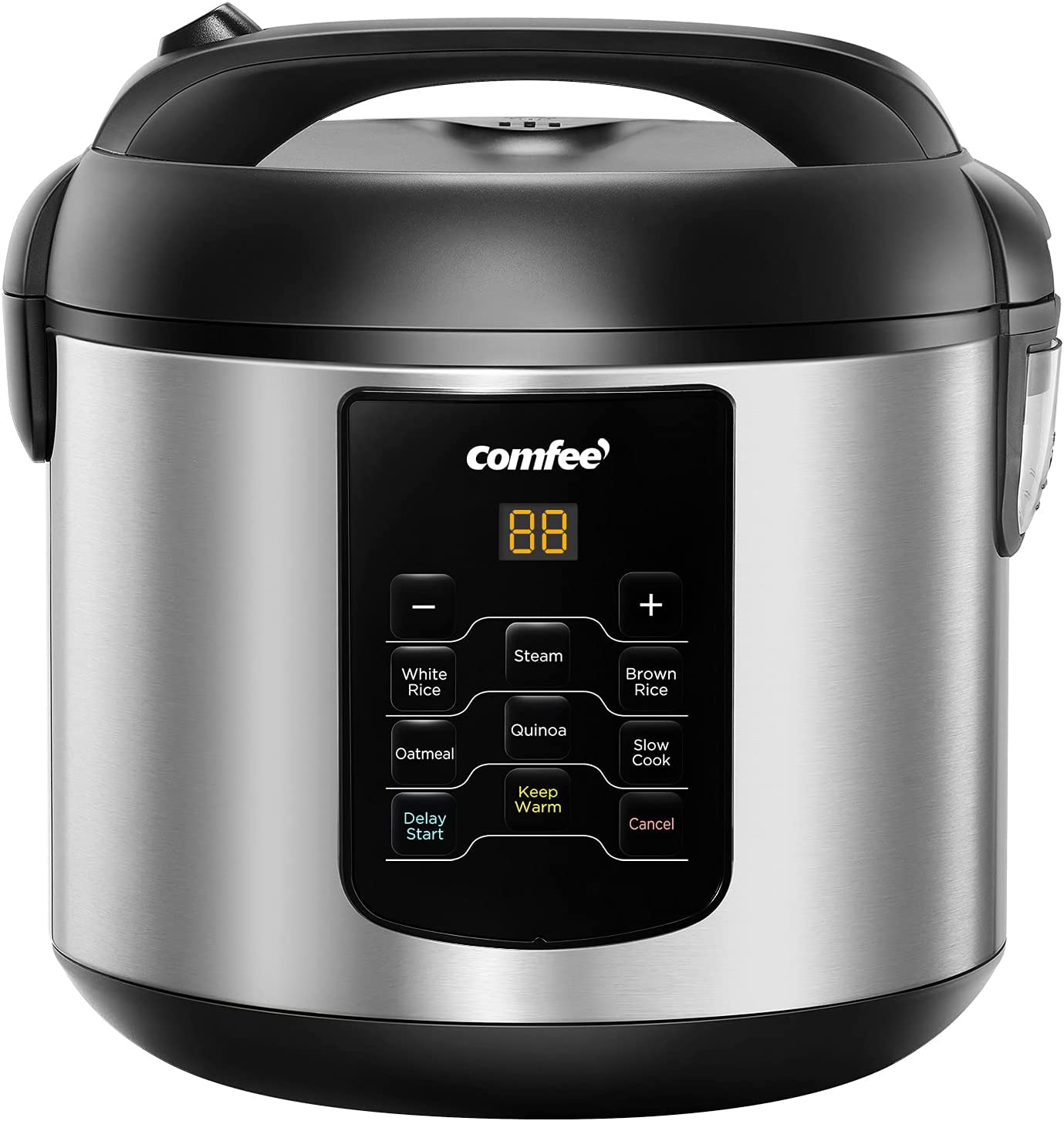 Get COMFEE' Rice Cooker, 6-in-1 Stainless Steel Multi Cooker, by moses ...