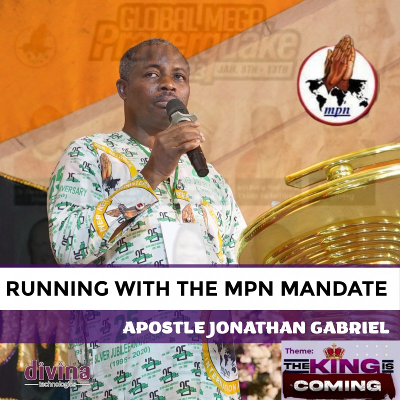 Buy Running With The MPN Mandate - Apst. Gabriel Jonathan (Audio) by ...