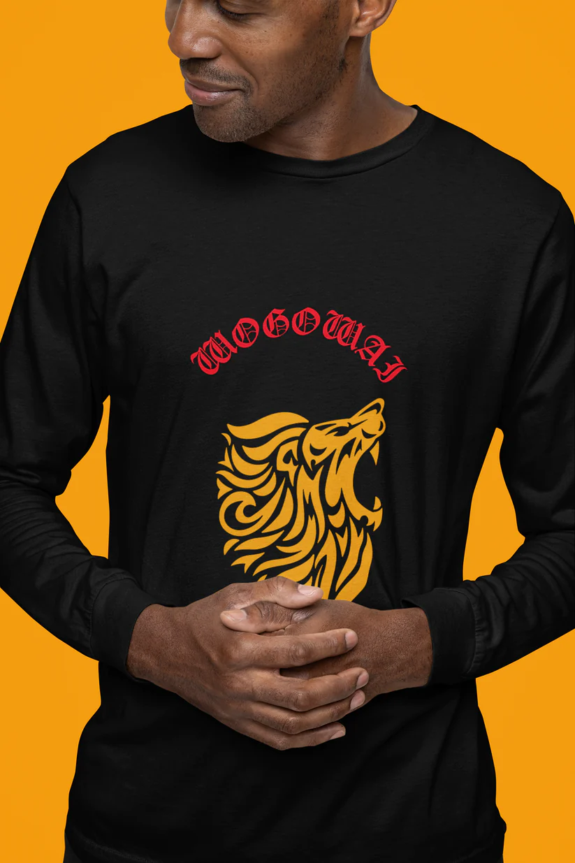 Buy MKG African King Men's Long Sleeve Shirt by Mr kem Gee (MKG) on Selar