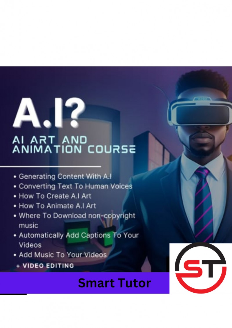 Buy AI art and animation course by Smart Digitalz on Selar
