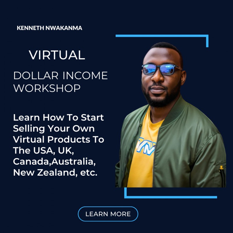 Buy Virtual Dollar Income Strategy Webinar EN by Kenneth Nwakanma on Selar