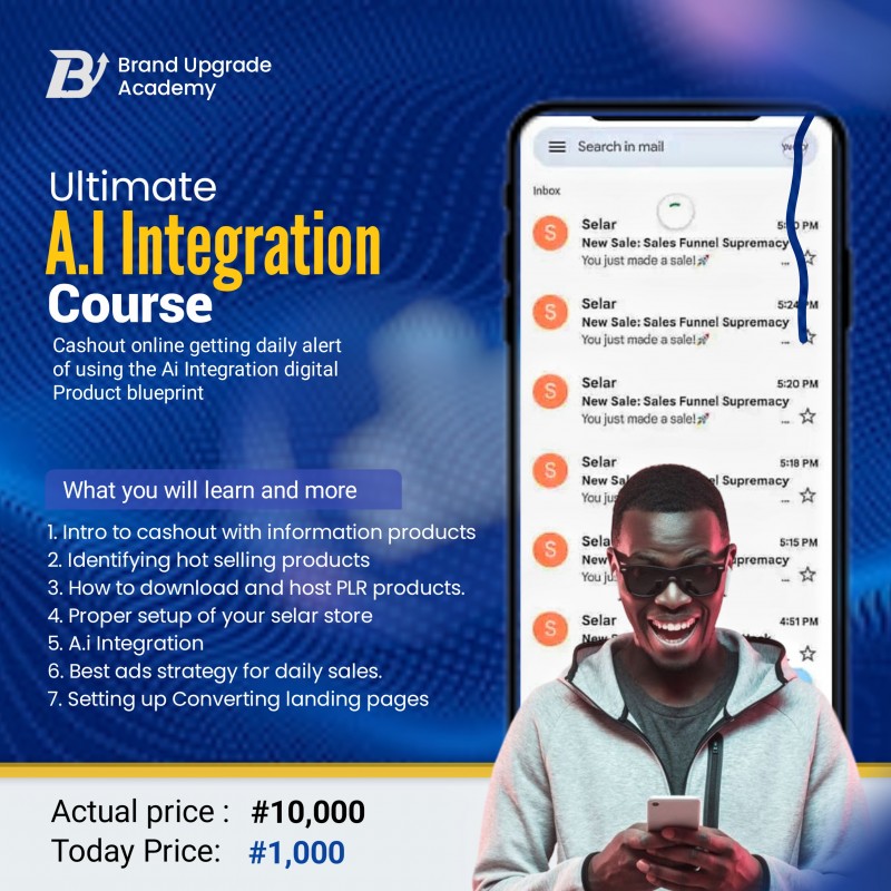 Buy Ultimate Ai Integration Blueprint by Uhunoma Evans on Selar