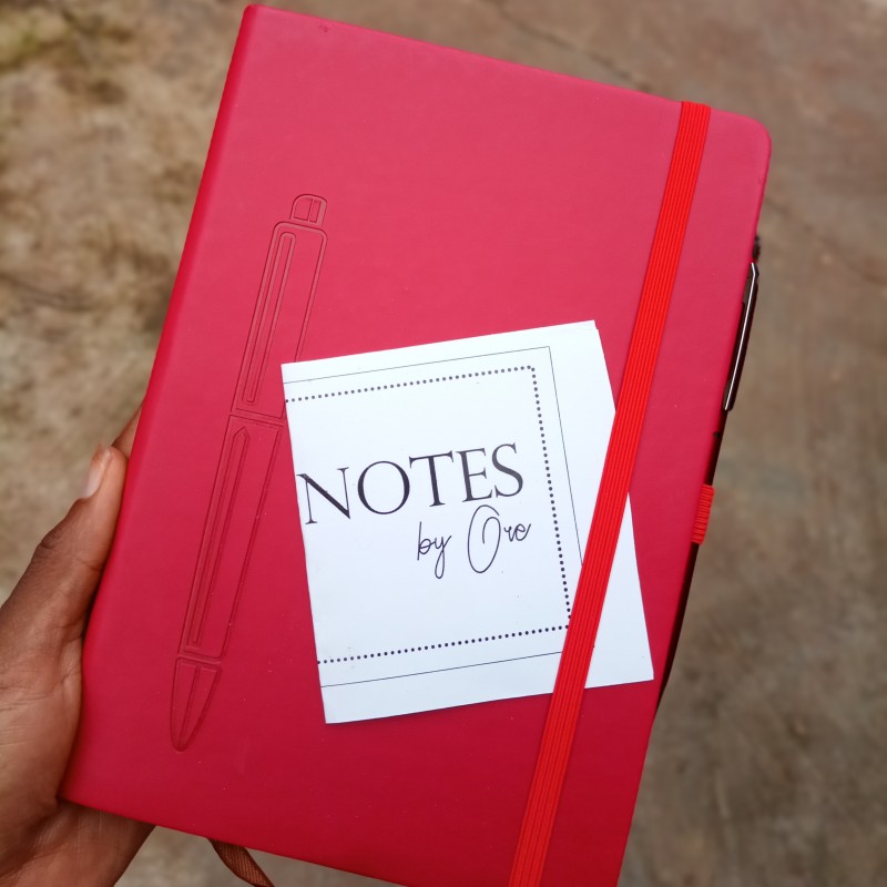 Buy A5 JOURNAL WITH STYLUS PEN by Notes ByOre on Selar