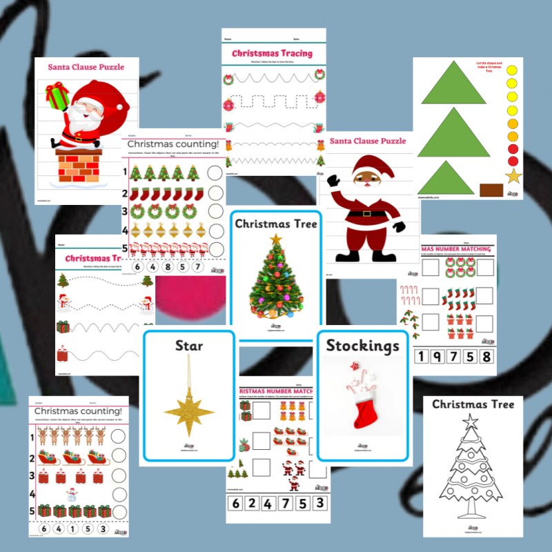 Buy Theme- Christmas Activity Pack by MsMoodEdu on Selar