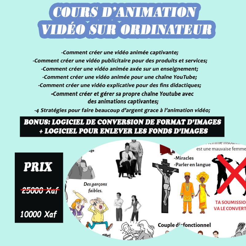 Buy Formation Sur L' Animation Video by Nzima Yengue Landry Dubois on Selar