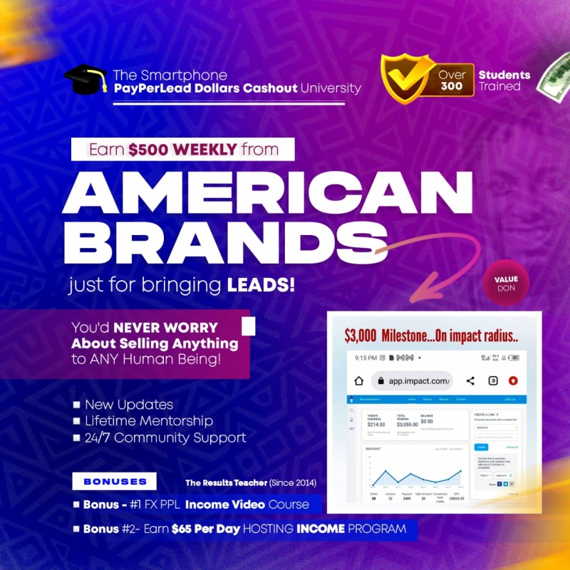 Buy PPL INCOME GENERATION by CREED DIGITAL SERVICES on Selar